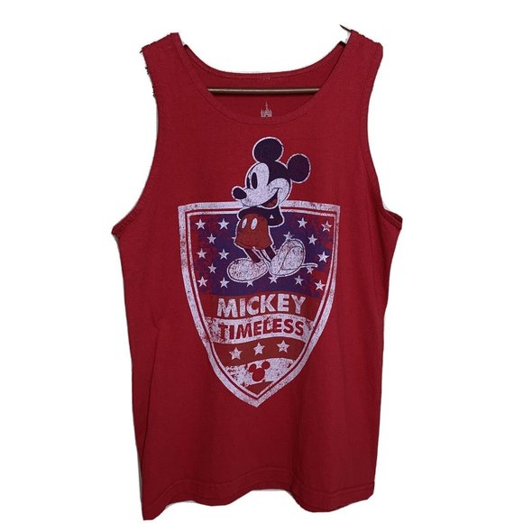 Disney Parks Authentic | Tops | Disney Mickey Mouse Tank Top Small ...